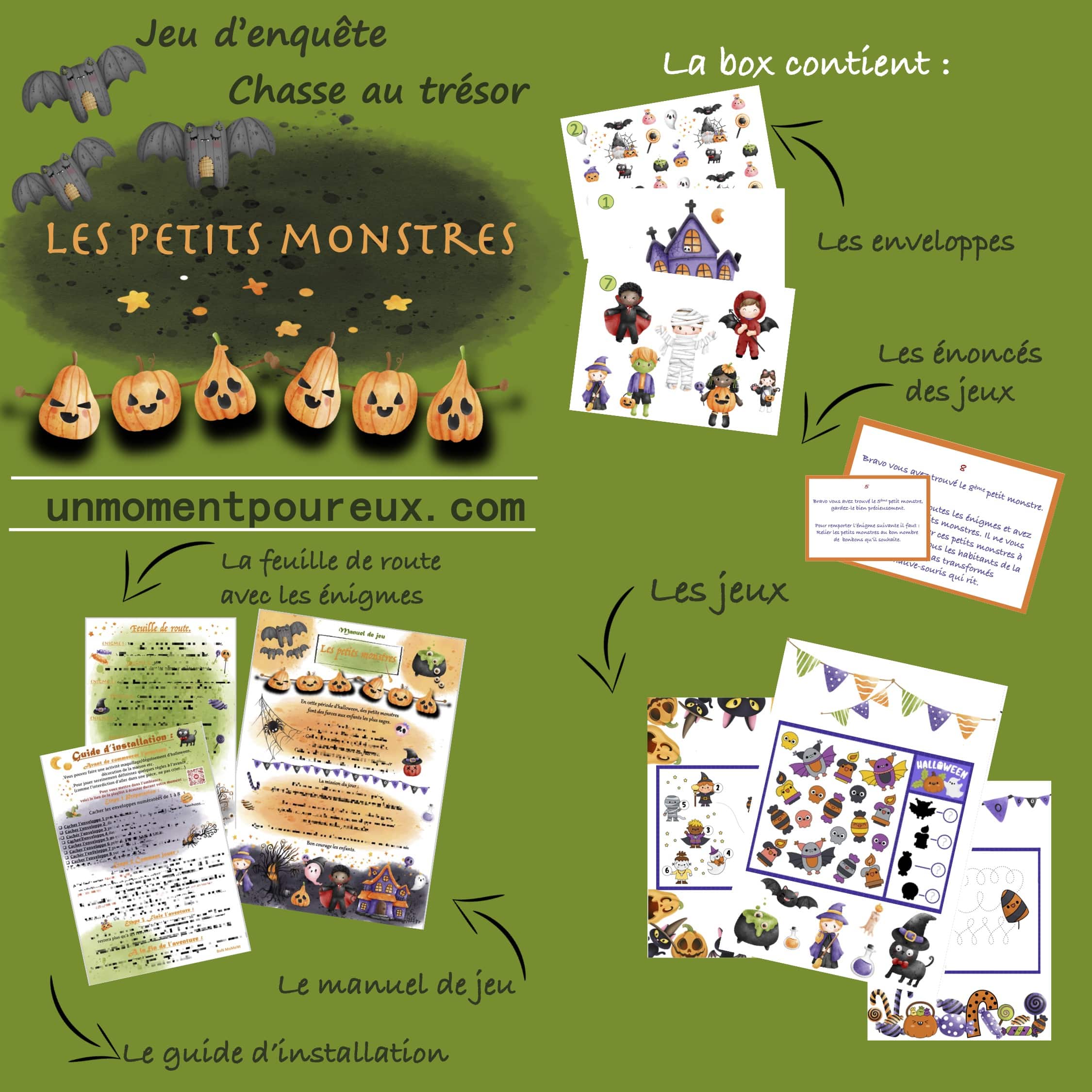 Halloween - Les petits monstres